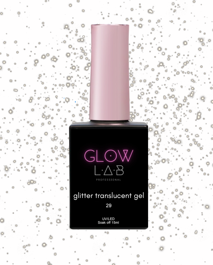 Glitter Translucent Builder Gel | 29 – glowlabprofessional